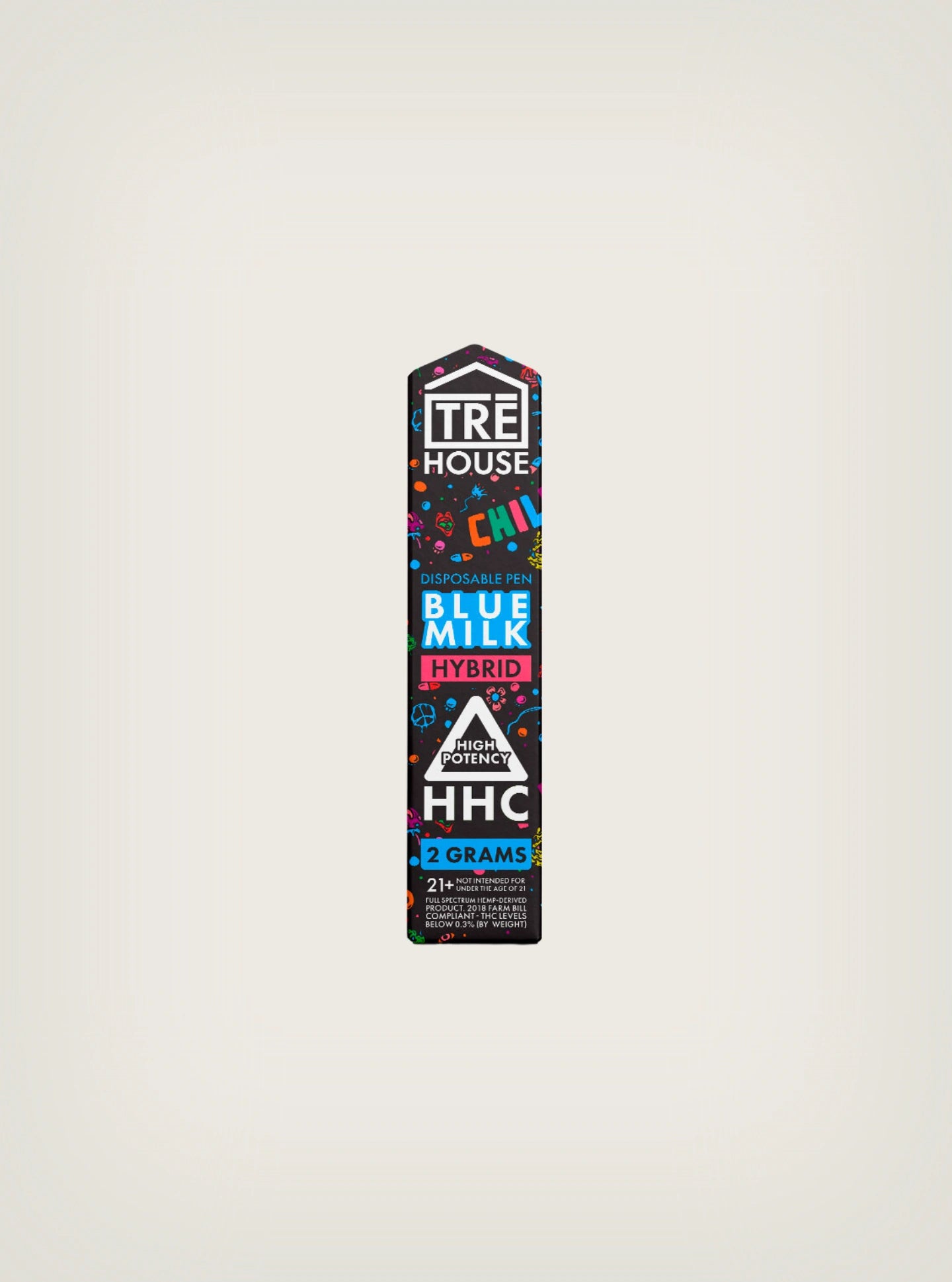 TRE House | HHC Vape de Wax Desechable | Blue Milk Hybrid | 2g – Splift