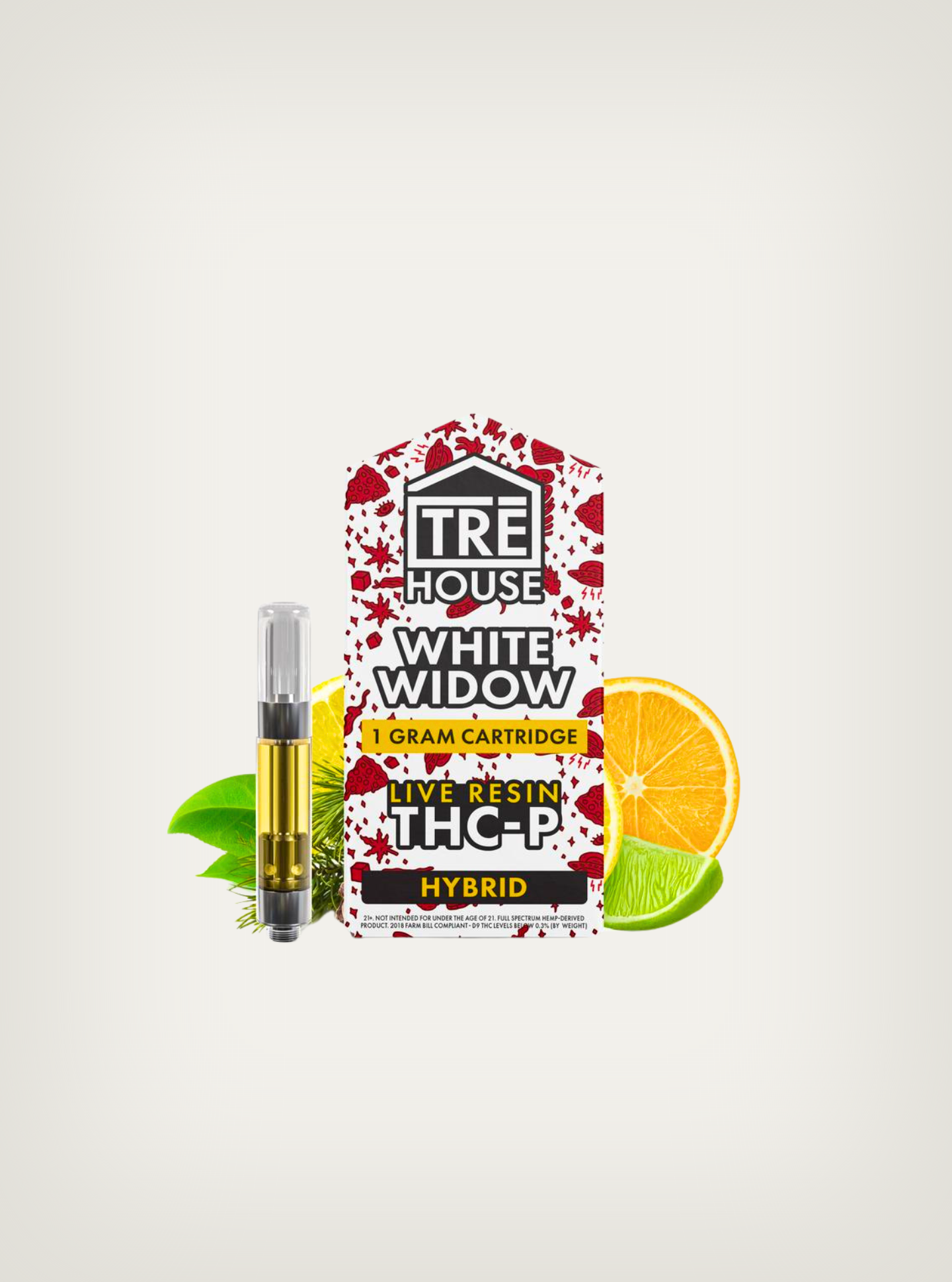 TRE House | Cartucho Wax Desechable THC-P | White Widow Hybrid | 1g ...
